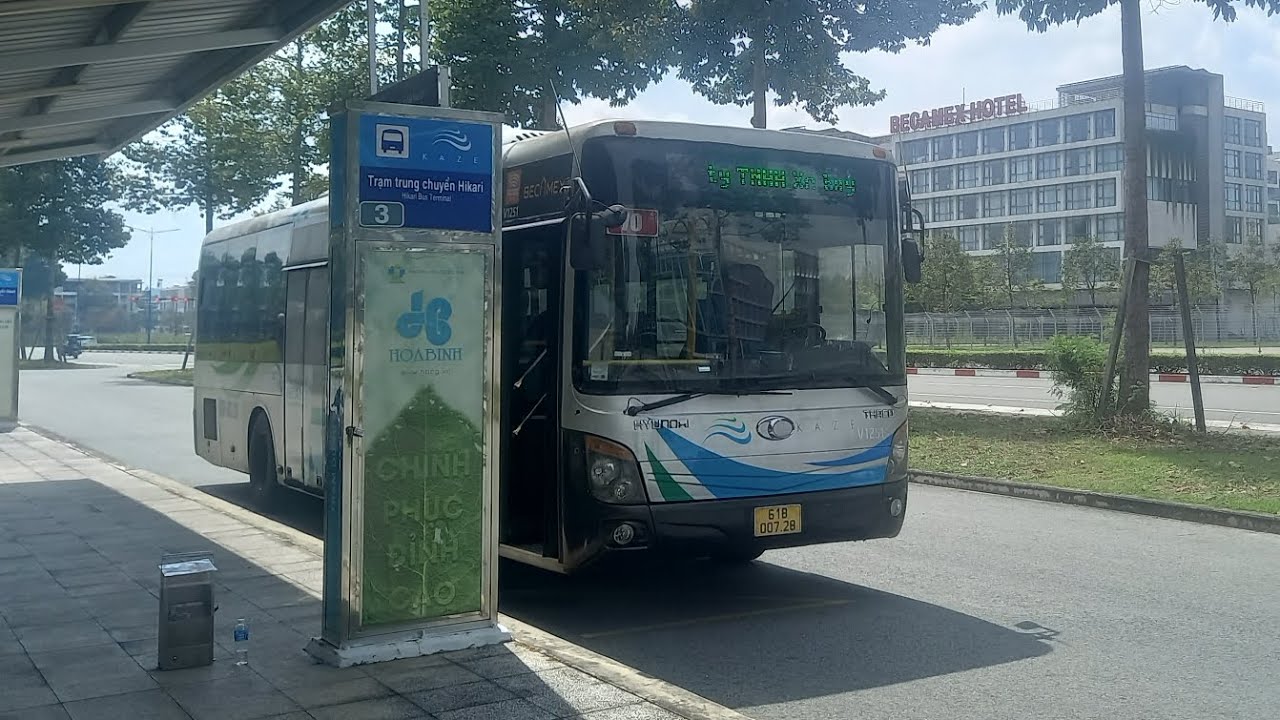 KAZE BUS - Full hành trình lượt về tuyến 70 (Tuyến Hồng) (TTC Hikari ...