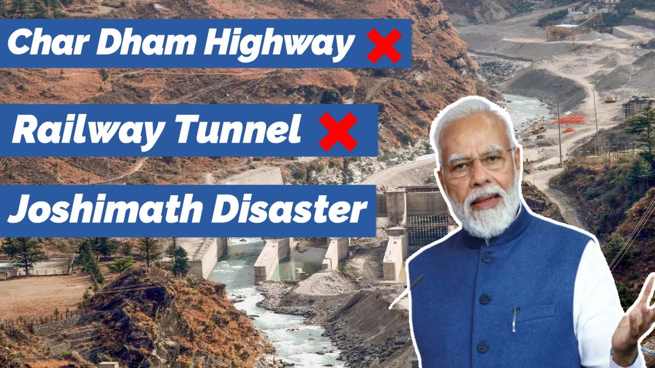 Char Dham express highway project cancel? railway project cancel ...