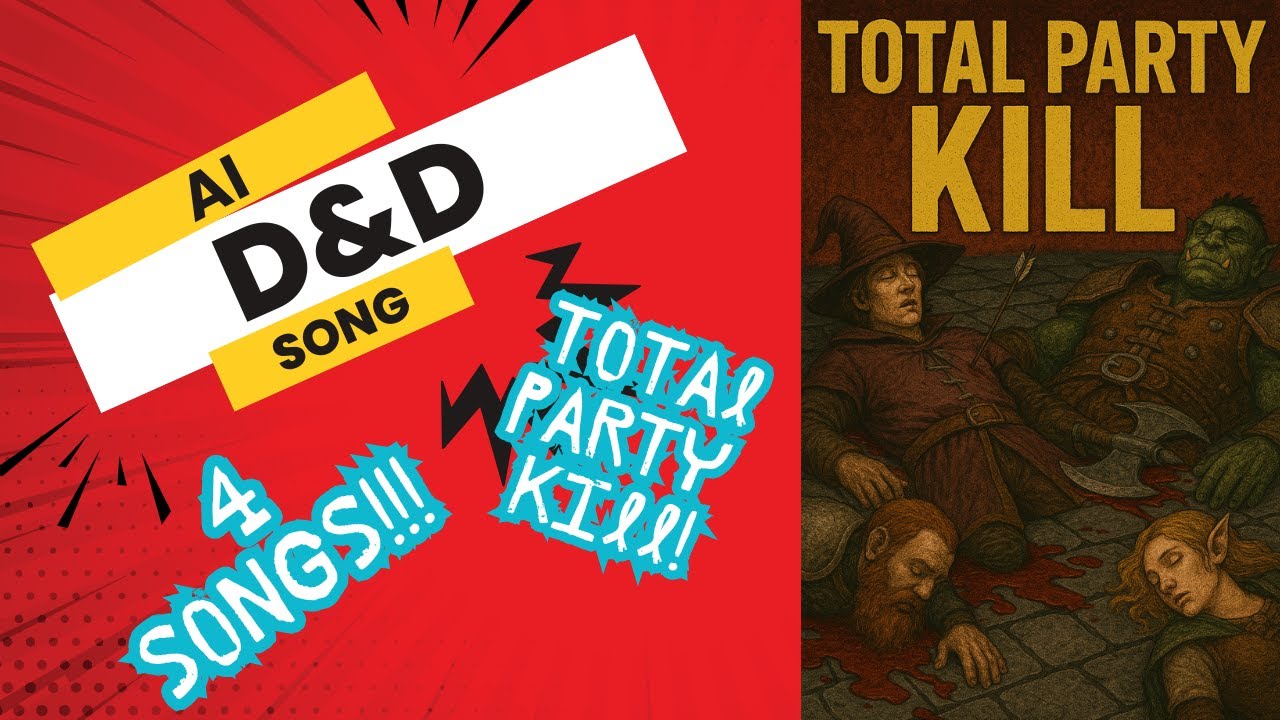 DUNGEONS AND DRAGONS: TOTAL PARTY KILL (AI GENERATED SONGS) - YouTube