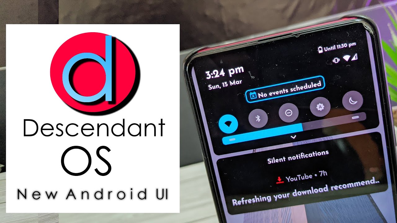 Descendant OS ROM - The NEXT LEVEL Android 10 UI | Descendant OS Ft ...