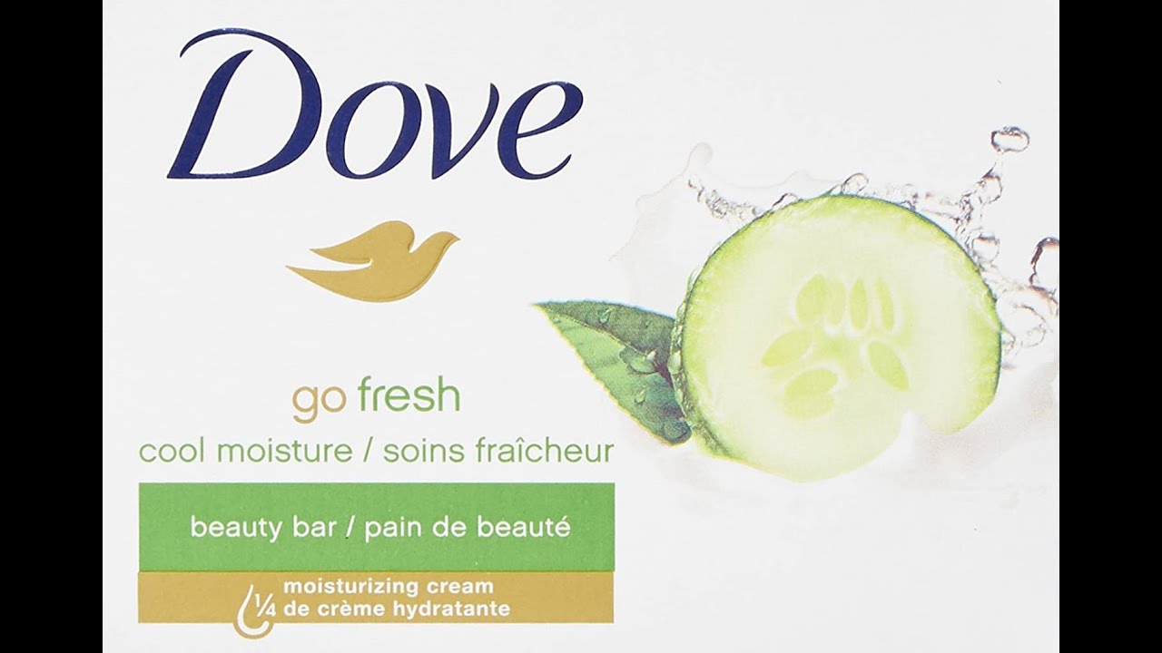 Dove Go Fresh Cool Moisture Beauty Bar Review - YouTube