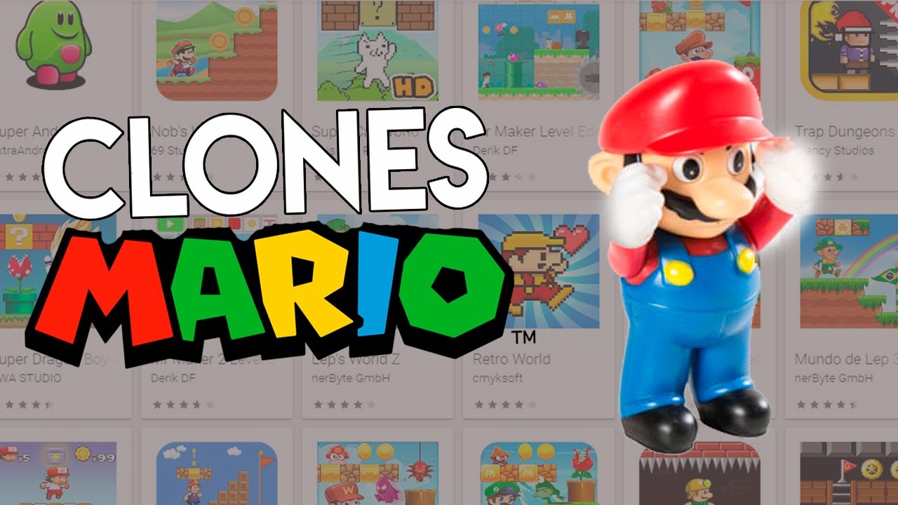 CLONES de MARIO para celular e PC - YouTube