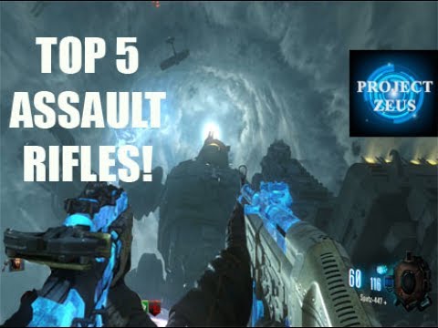Top 5 Best Assault Rifles In 'Call of Duty Zombies'-Black Ops 3! - YouTube