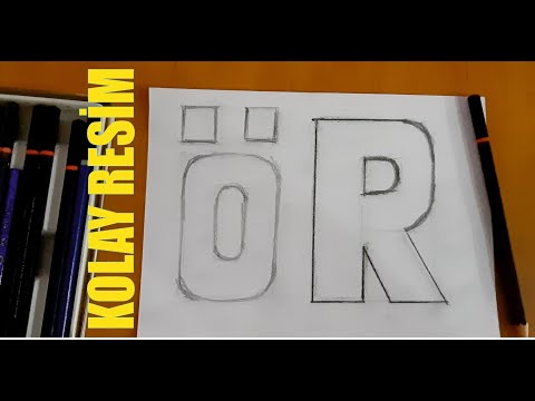 KOLAY HARF ÇİZİMİ- ÖR -ÖZAY KOCABAŞ