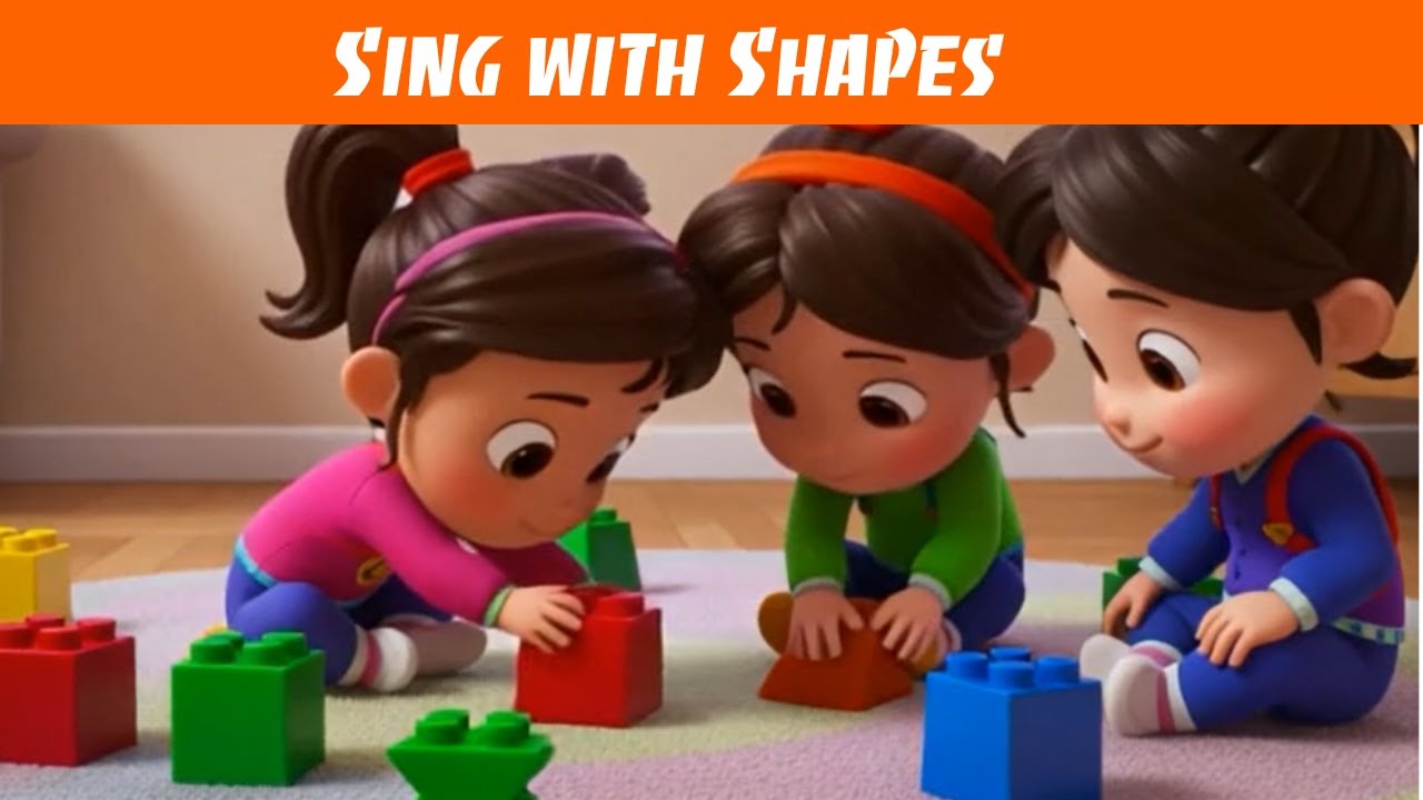 🎶 Sing with Shapes | Fun Kids Song to Learn Circle, Triangle & Square ...