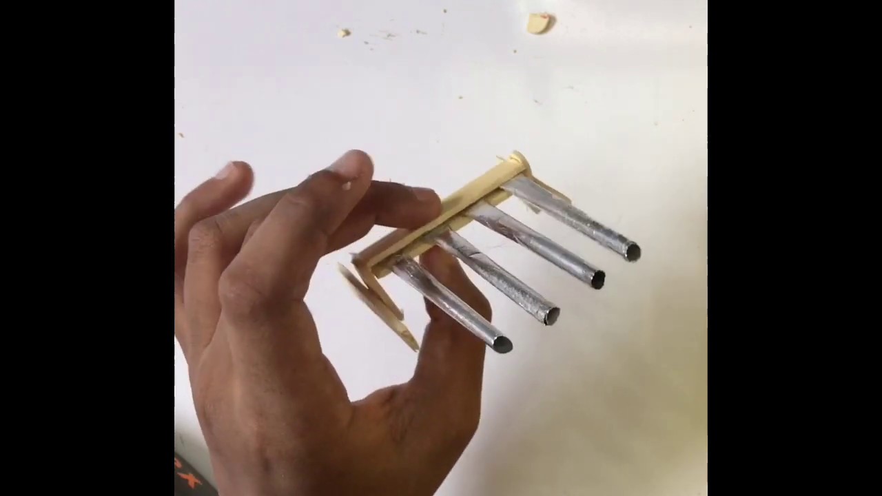 Diy Mini Organ Gun! - YouTube