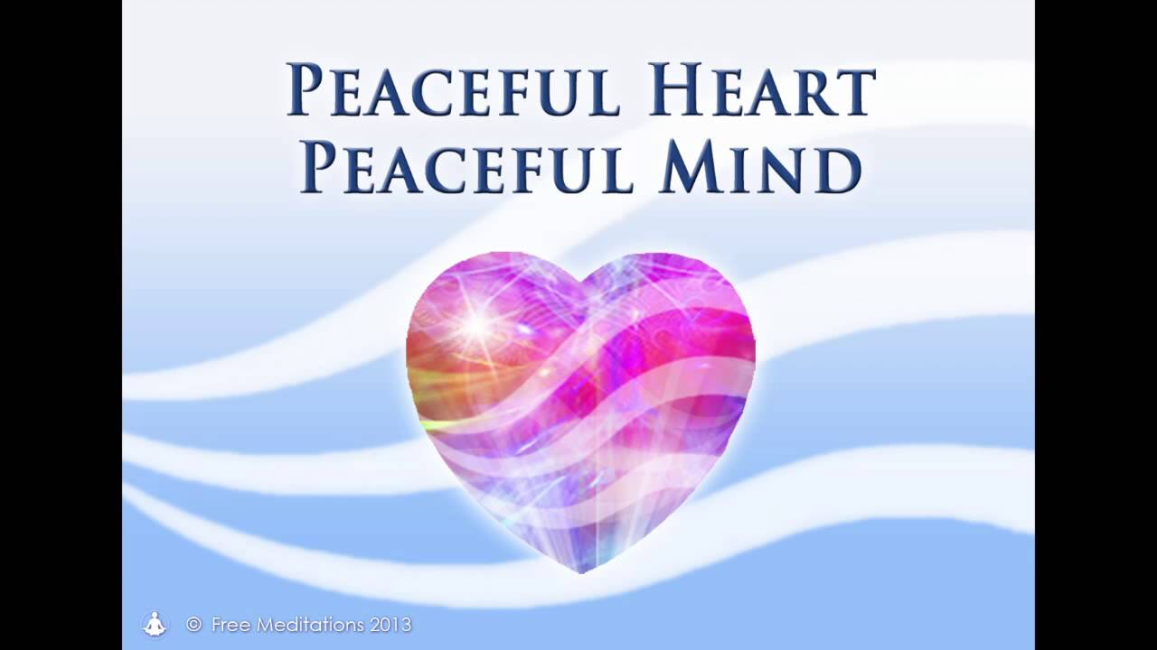 Free Meditations • Peaceful Heart Guided Visualisation - YouTube