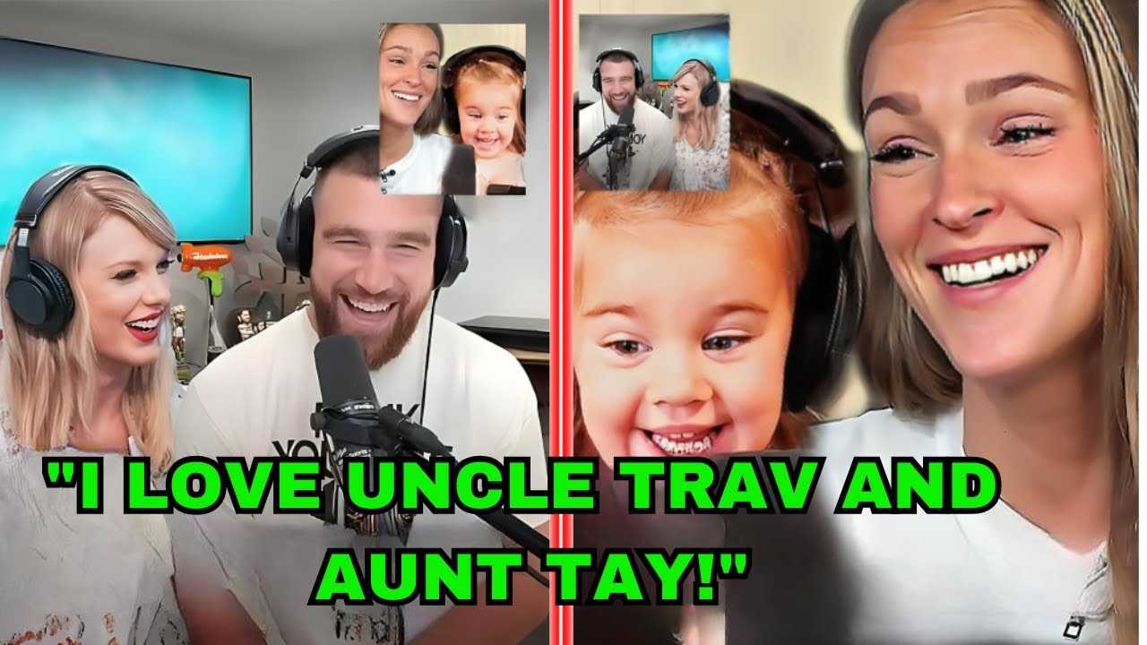 Baby Wyatt Kelce Happy to Meet 'Aunt Tay' Taylor Swift! - YouTube