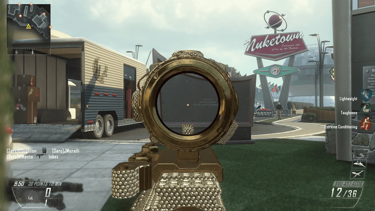 "Acog Red Reticle" Custom Acog Black Ops 2 Plutonium Mods - YouTube