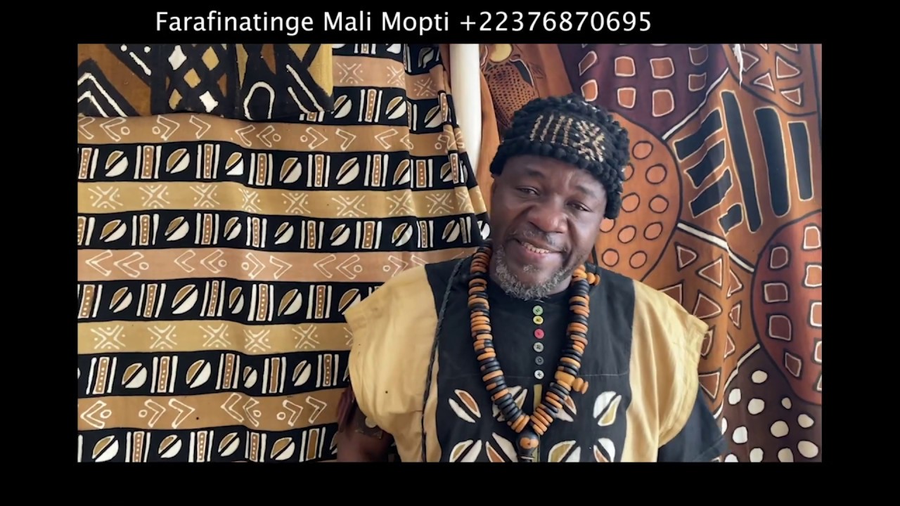 Tout savoir sur le Bogolan know evrytrhing about the mudcloth - YouTube