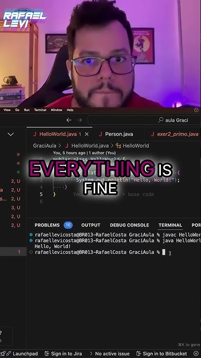 Mastering Java: Run Your First "Hello World" with Ease - YouTube