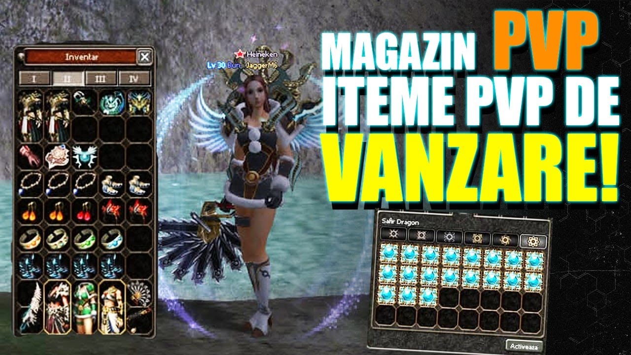 ITEME PVP DE VANZARE - METIN2.RO RUBY KIRIN - YouTube