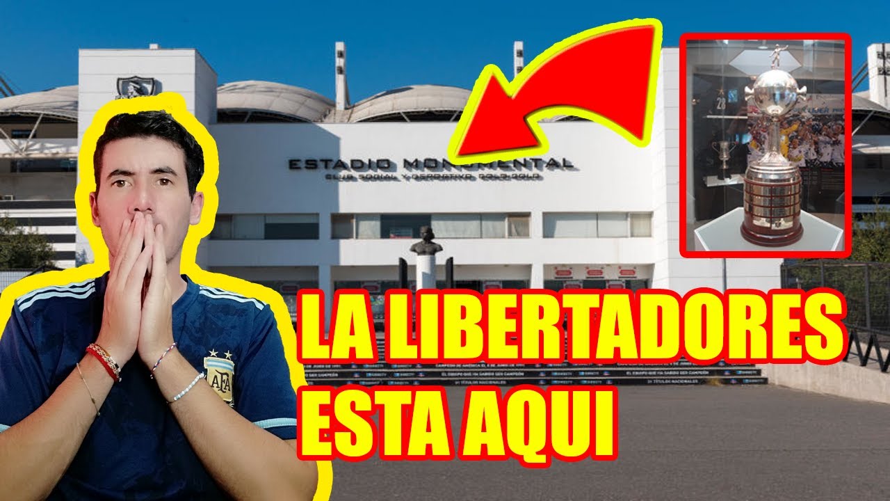 ARGENTINO reacciona MUSEO y ESTADIO de COLO COLO aqui ESTA la COPA ...