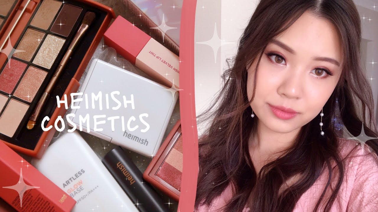 HEIMISH COSMETICS REVIEW 💘 korean cruelty free makeup! - YouTube