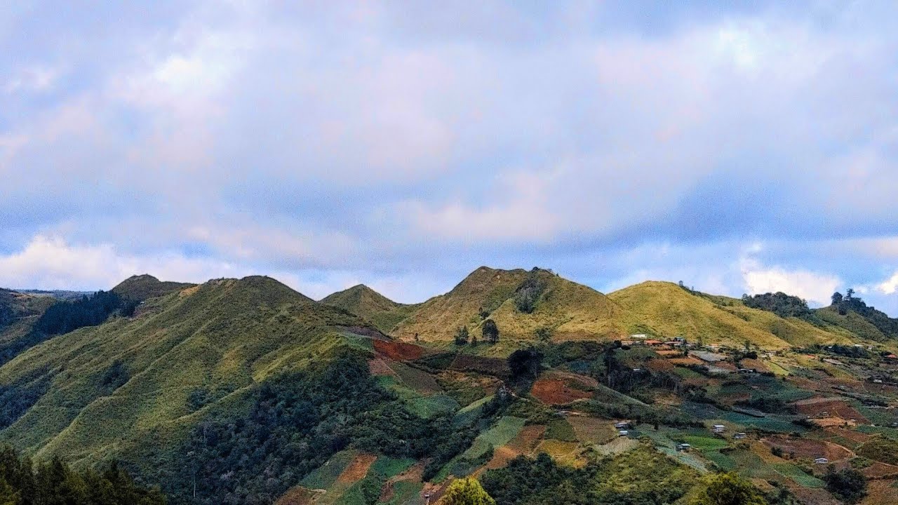 Hiking a Nature's Enigma: The Pyramid-like Hills at Kundasang - YouTube