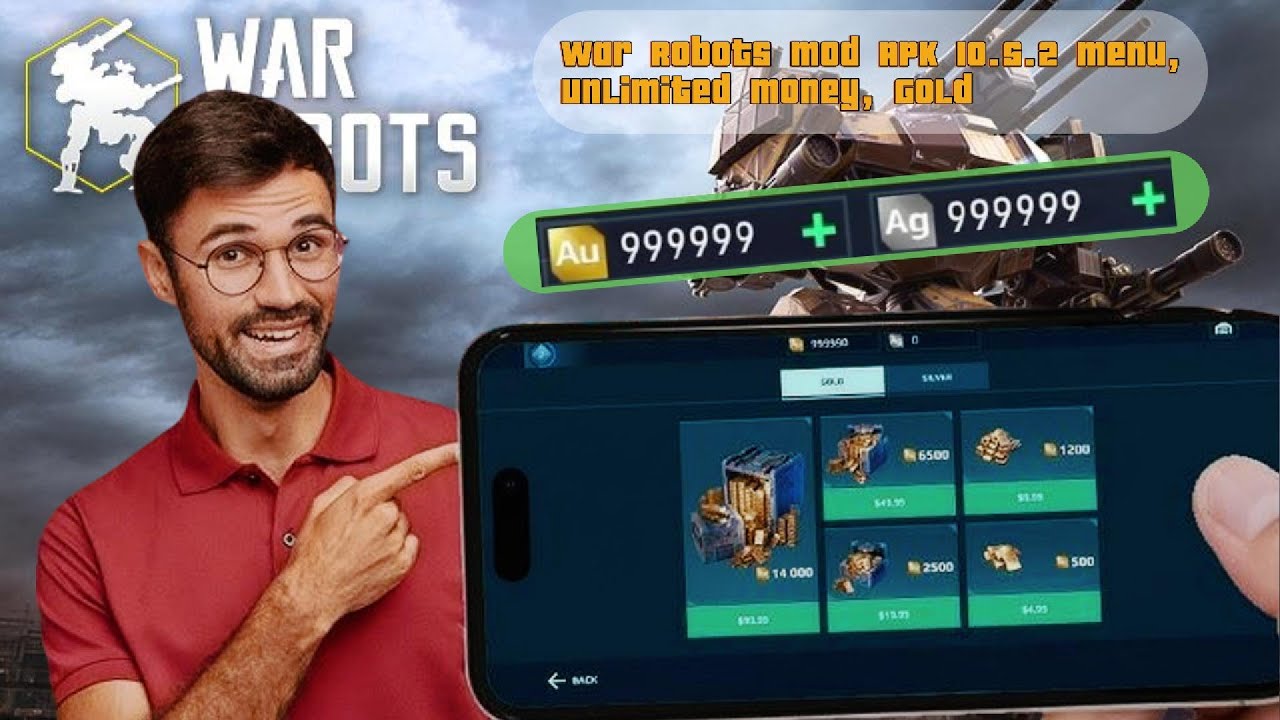 Download War Robots Mod APK 10.5.2 - Unlimited Money, Gold, and Max ...