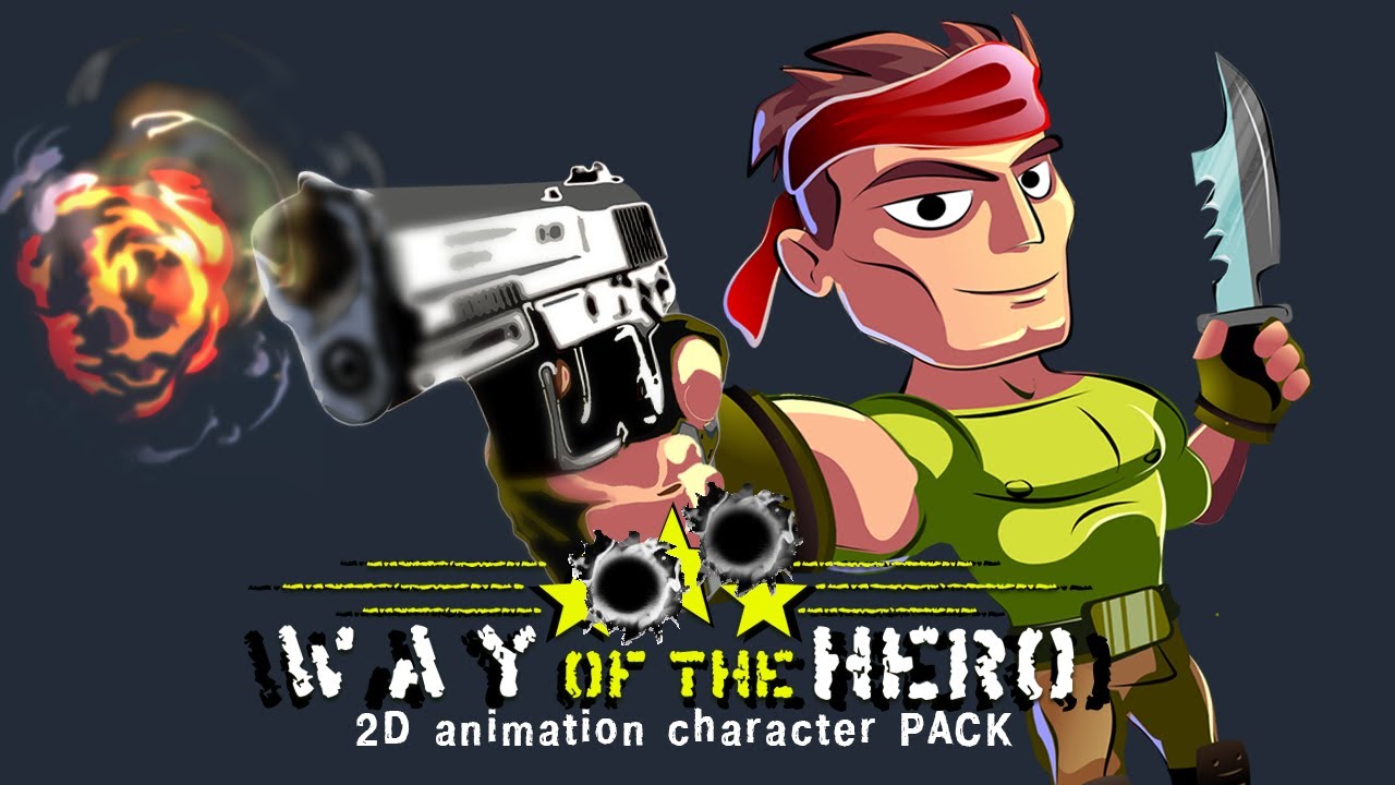 Asset 2D Run & Gun anim Character Pack v2 - YouTube