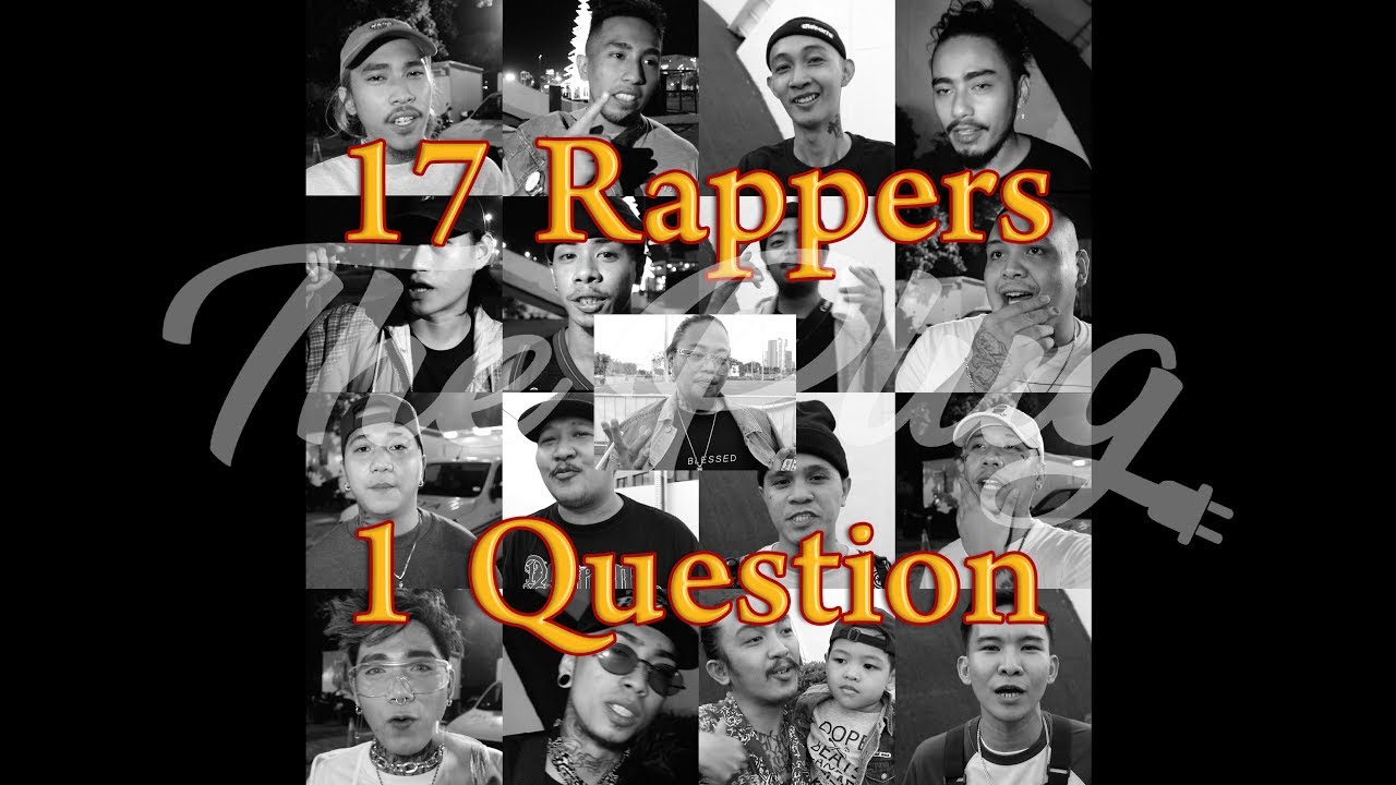 The Plug Ph Presents 17 Rappers, 1 Question - YouTube