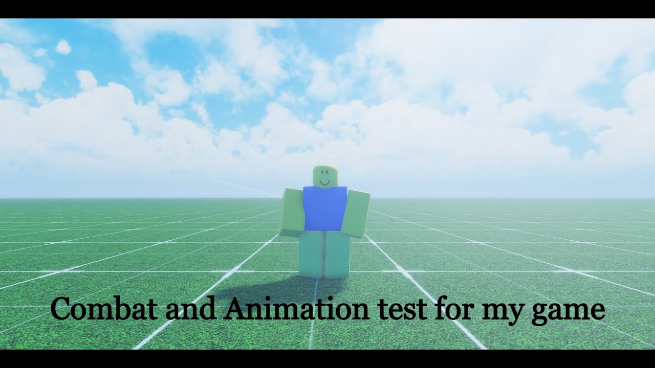 combat and animation test for my game - YouTube