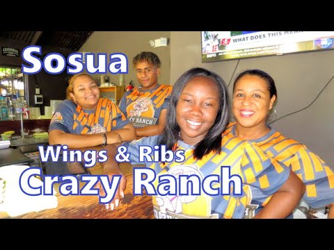 Crazy Ranch (Wings & Ribs), Sosua, Dominican Republic - YouTube