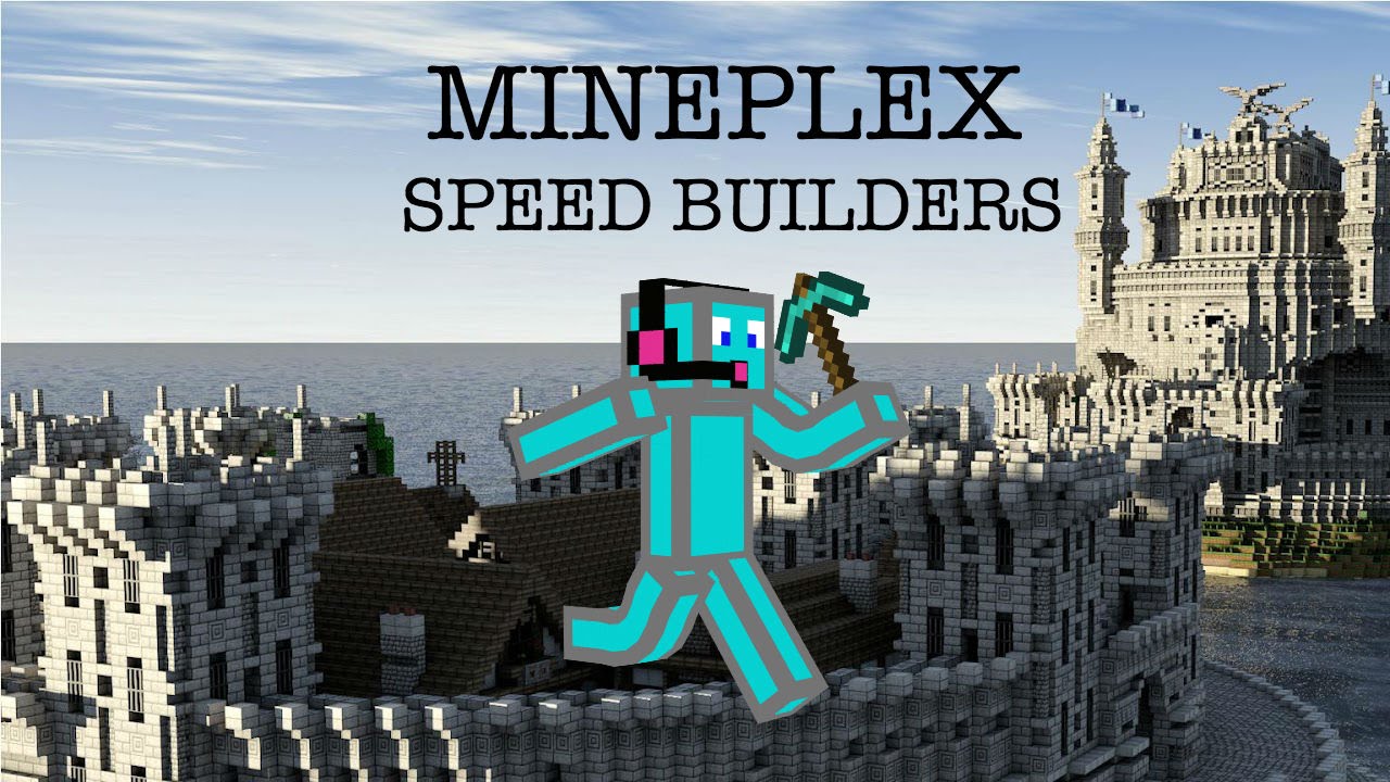 CLOSE TO GLORY! | Mineplex Speed Builders #1 - YouTube