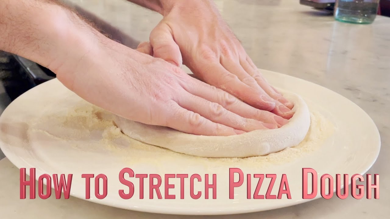 How to Stretch Neapolitan Pizza Dough - YouTube