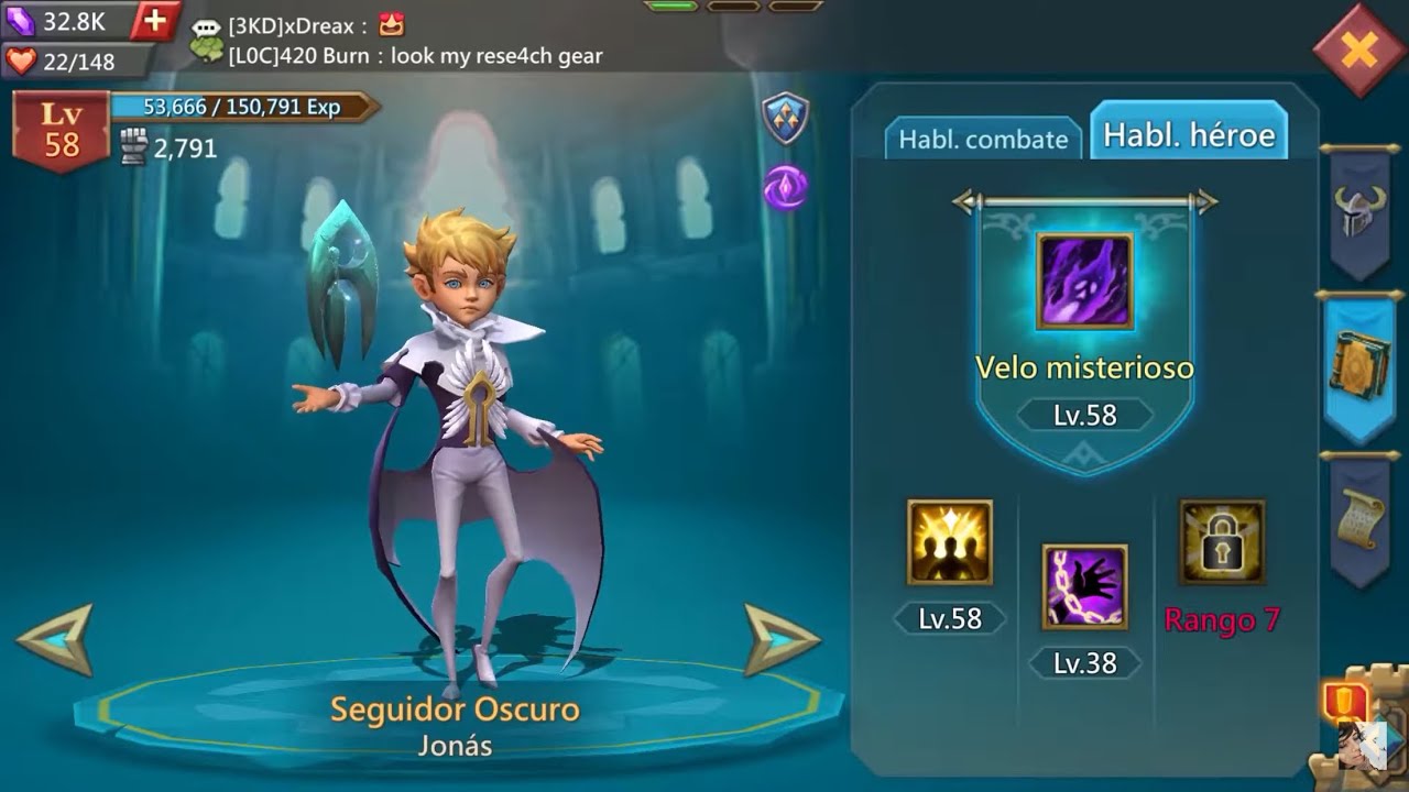 Lords Mobile - Reclutamos a Jonás, El Seguidor Oscuro!! - YouTube