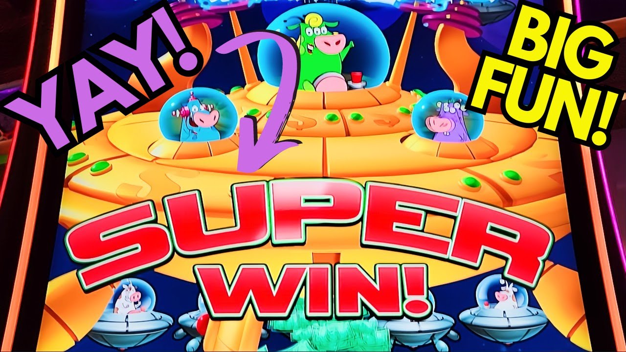 A GREAT BONUS on JOURNEY TO THE PLANET MOOLAH SLOT MACHINE + $10 A SPIN ...