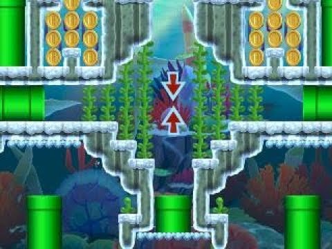 ALIVE OCEAN ~ by OKIdooKY ⭐️ SUPER MARIO MAKER Raw GAMEPLAY - YouTube