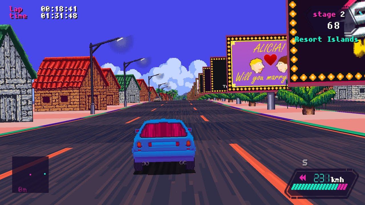 Slipstream Gameplay | PS4 - Old-school racing - YouTube