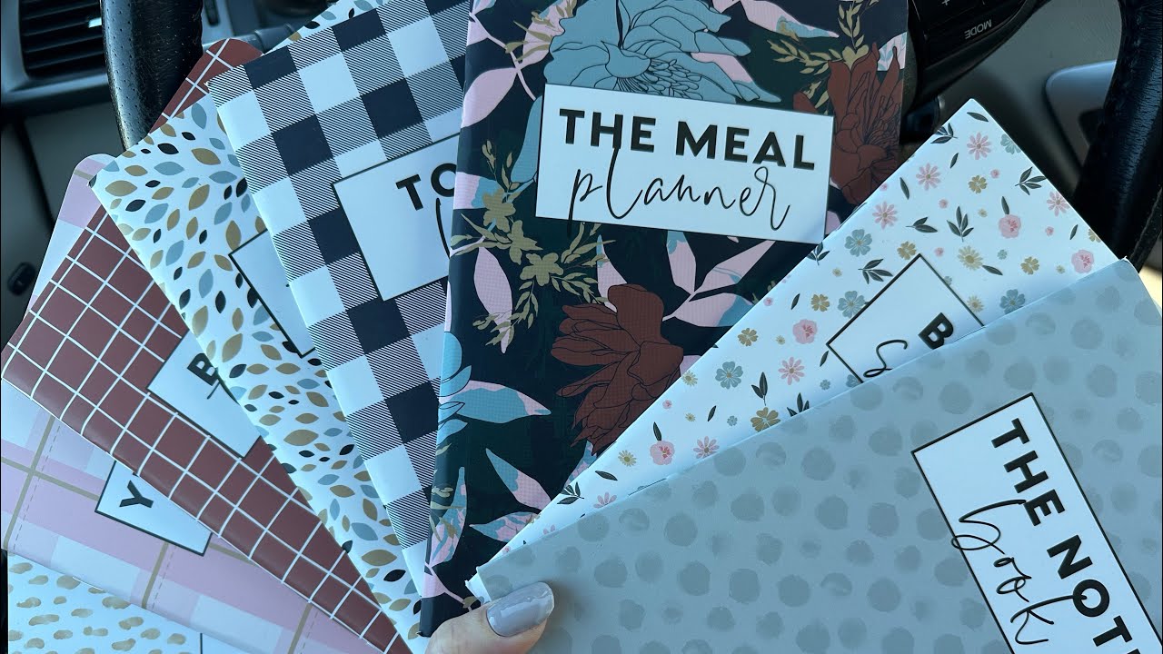 Jordan Page buildable planner bundle “unboxing” and preview - YouTube