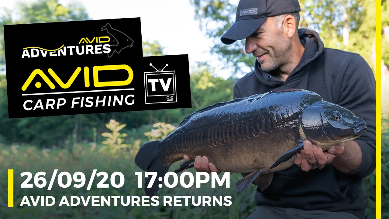 Avid Carp Fishing TV! | Avid Adventures Returns | 17:00PM, 26.09.2020 ...