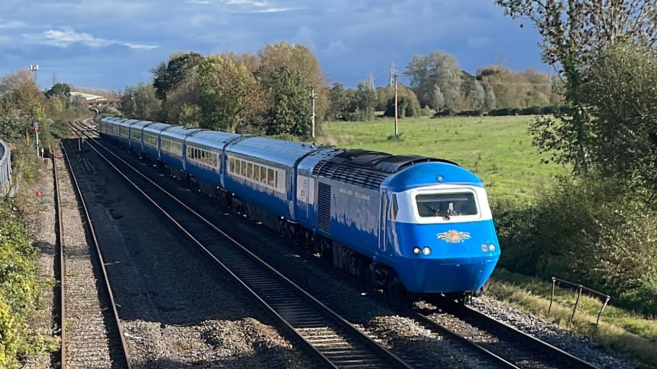 The class 43 Midland Pullman set at Norton bridge 27/10/2023 - YouTube