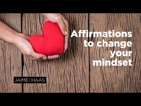 Affirmation Slideshow ~ Change your mindset - YouTube