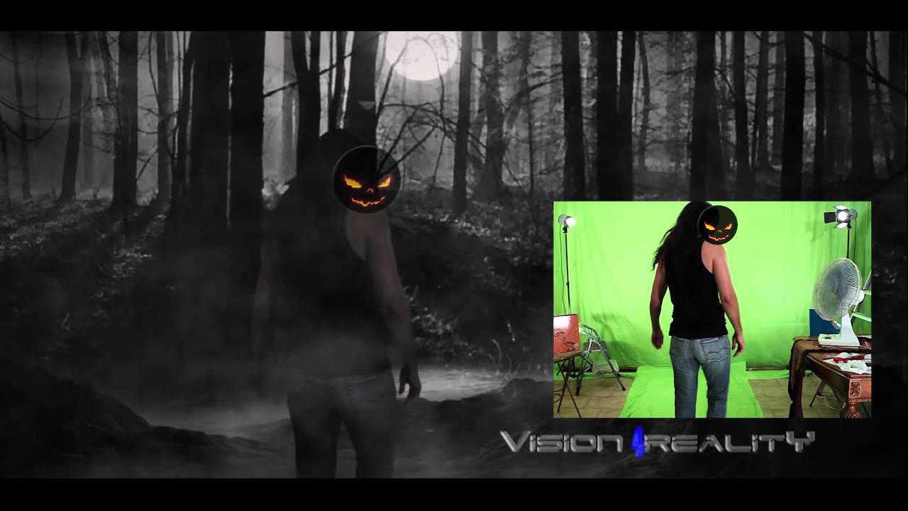 How works Green screen side by side? - YouTube