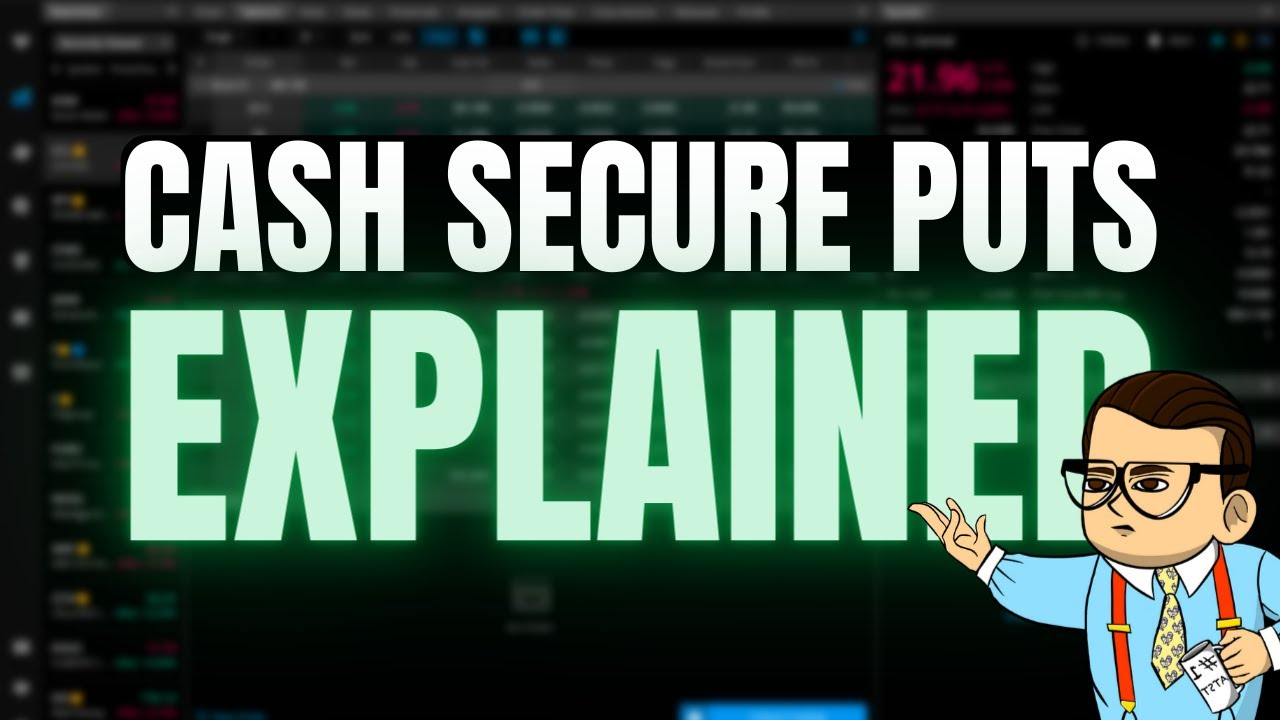 CASH SECURED PUTS EXPLAINED | HOW TO TRADE & SELL OPTIONS - YouTube