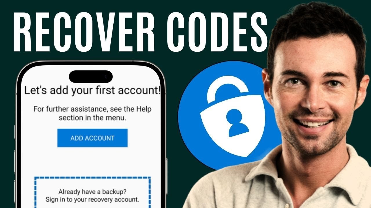 How to Recover Microsoft Authenticator App (2025) - Restore Codes - YouTube