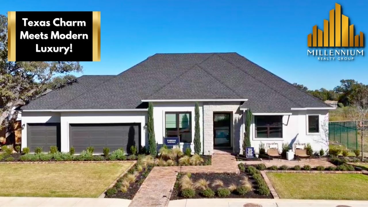 Incredible New Construction Home Tour Best In Texas! - YouTube