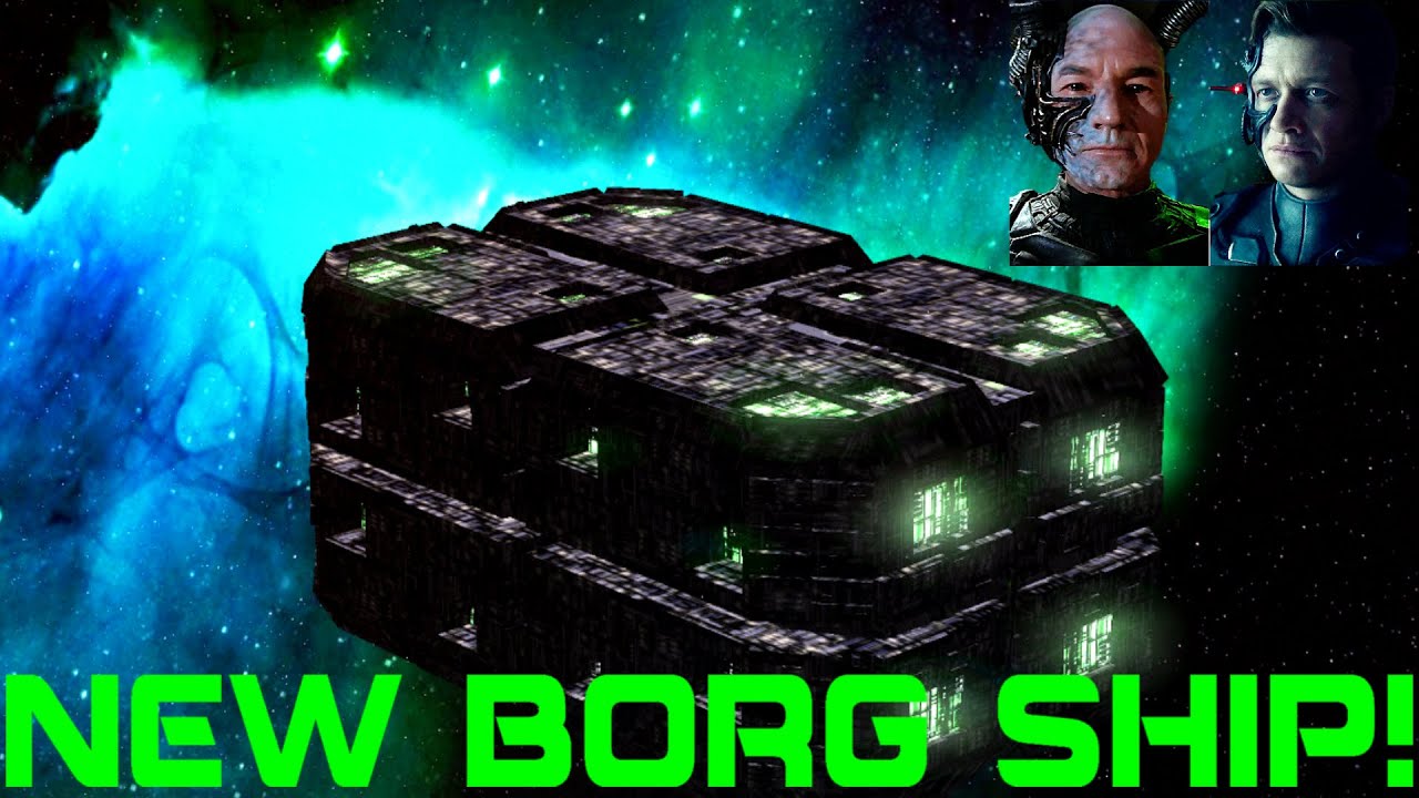 NEW BORG FUSION PROBE! - Megalith Class SHOWCASE! -Ship Battles - Star ...