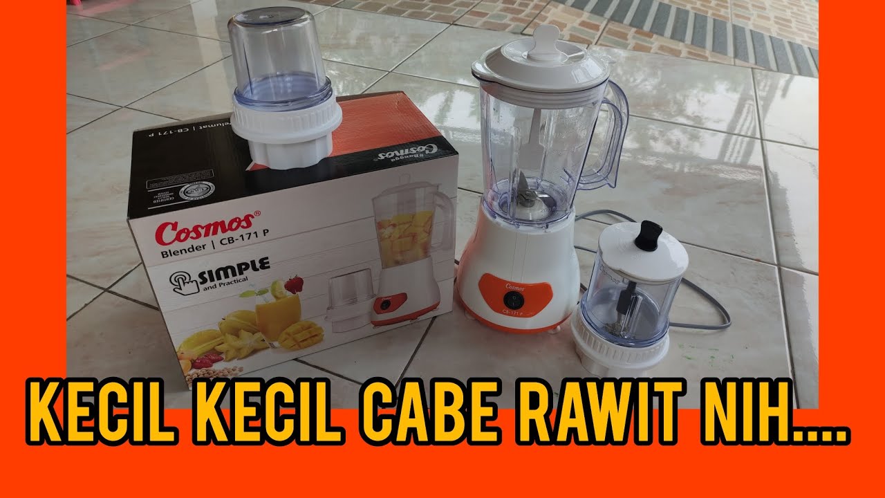 REVIEW BLENDER COSMOS CB 171 P |BLENDER MURAH KECIL DAN SIMPLE - YouTube