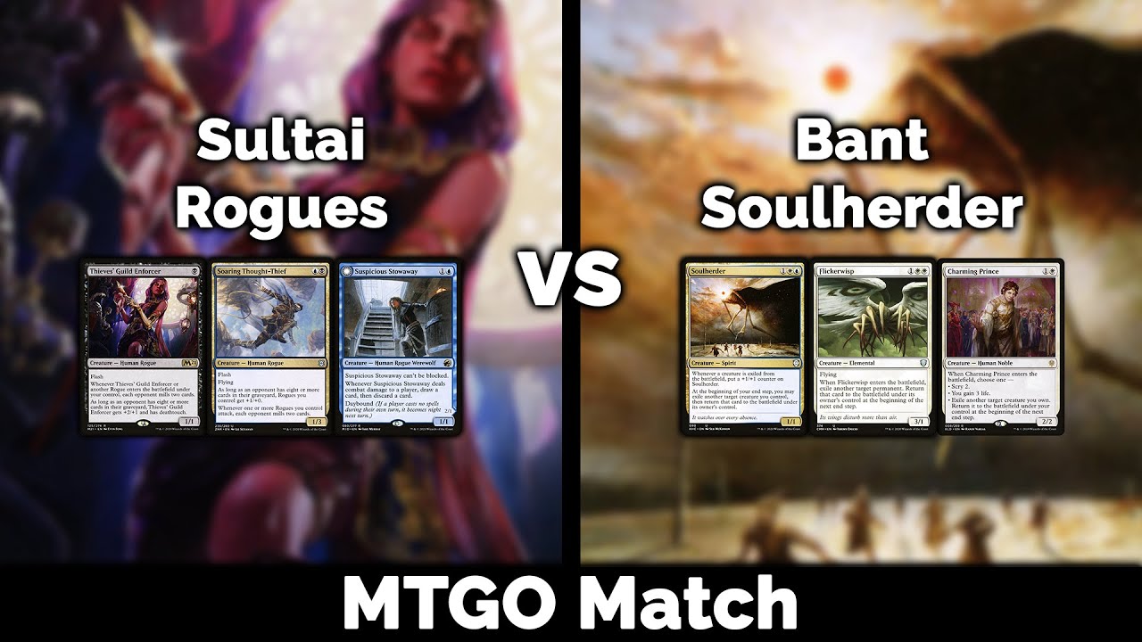 MTG Modern: Sultai Rogues vs Bant Soulherder - Magic: The Gathering ...