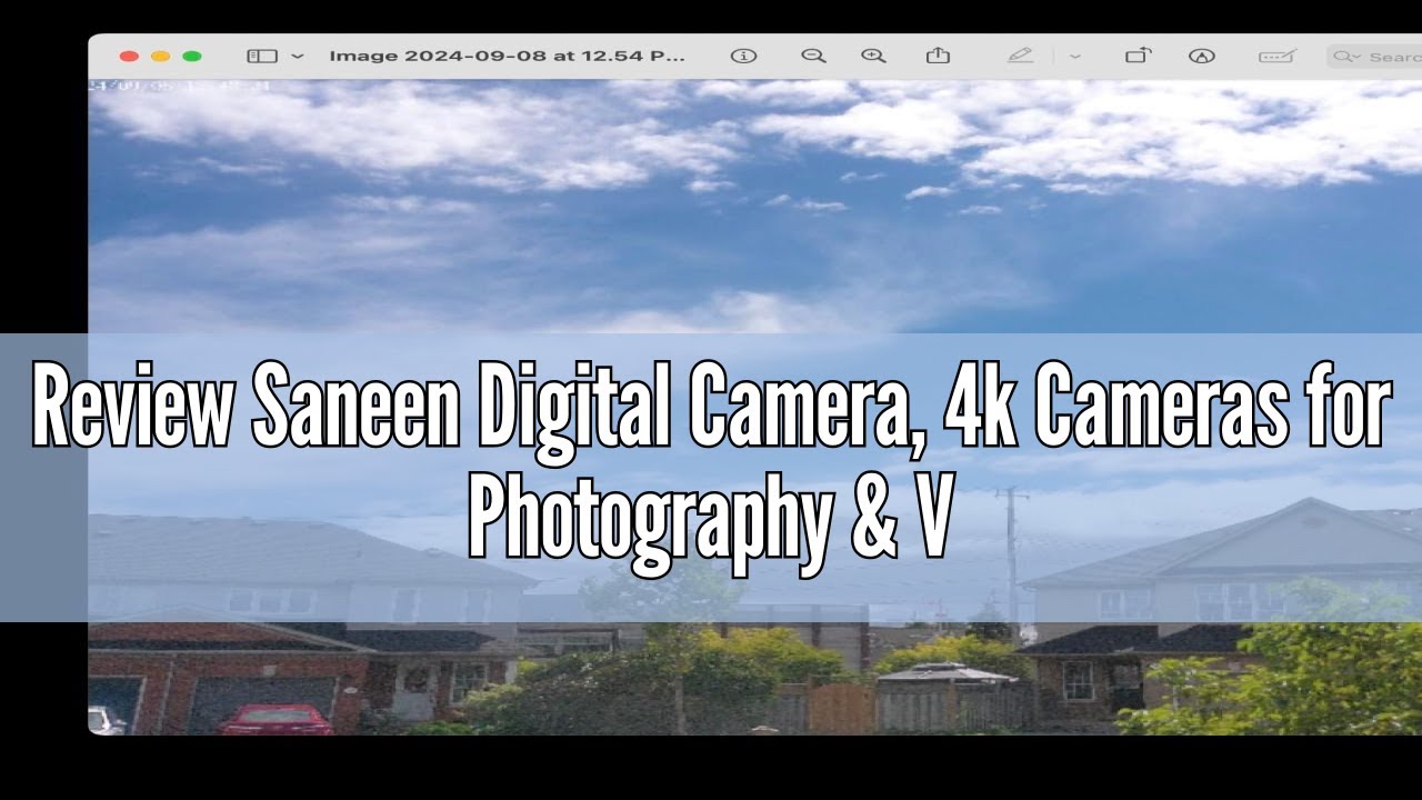 Review Saneen Digital Camera, 4k Cameras for Photography & Video, 64MP ...