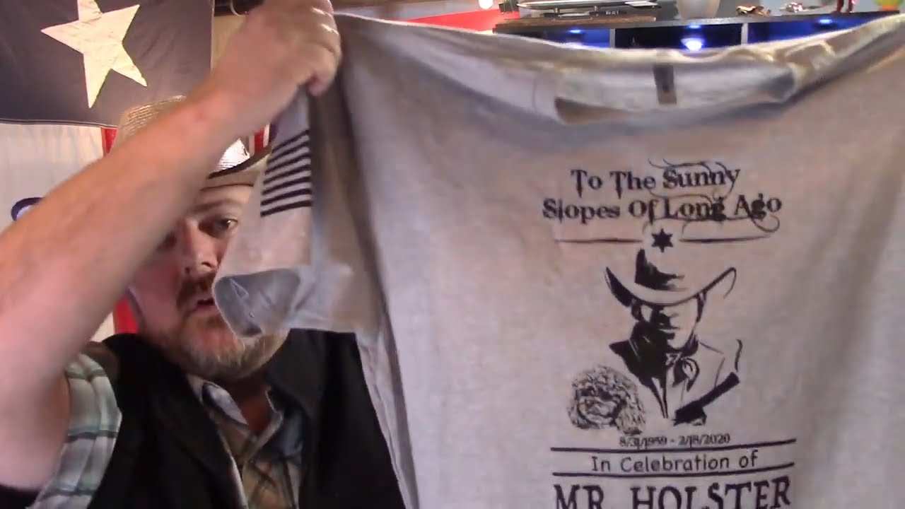 Mr. Holster Shirt - Proceeds to Ms. Holster #SunnySlopes - YouTube