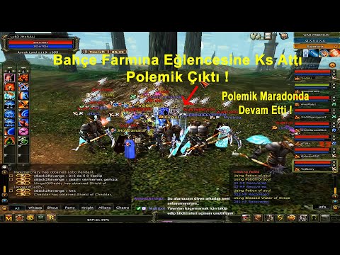 DomenicoWacco - Bahçe Farmına Eğlencesine Ks Attı, Polemik Çıktı ! | Knight Online