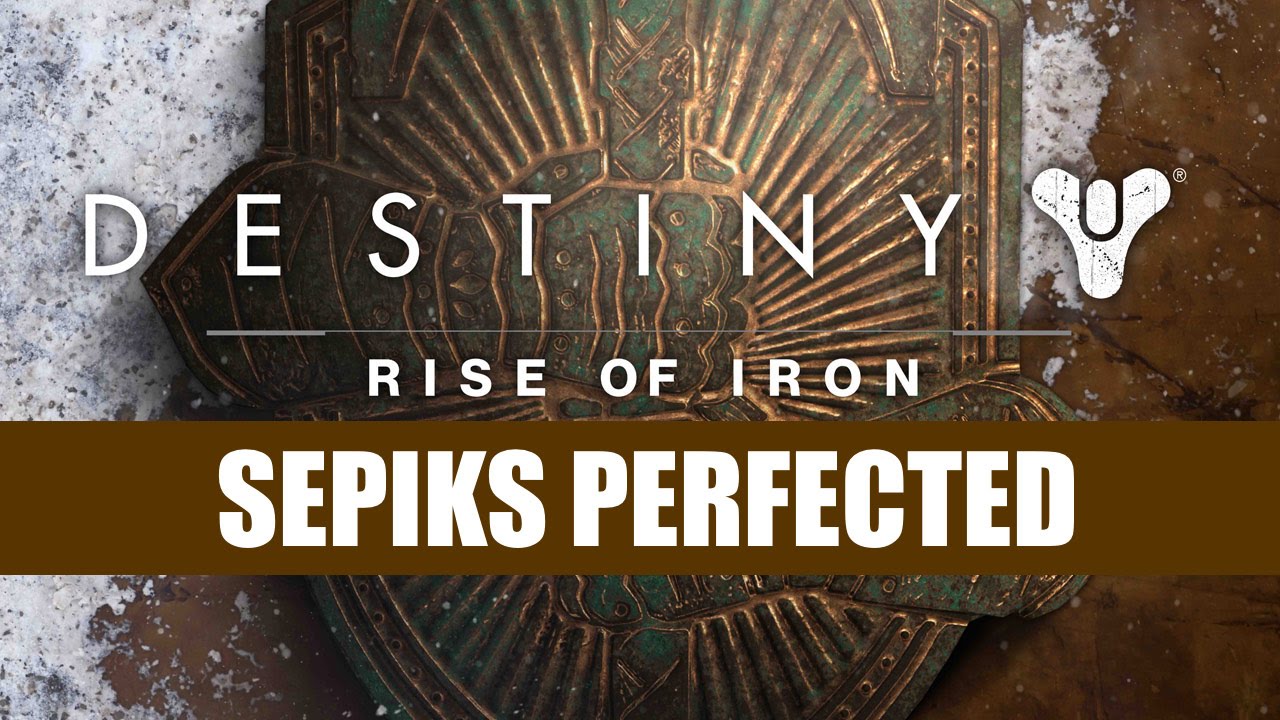 DESTINY: RISE OF IRON - SEPIKS PERFECTED (GAMEPLAY) - YouTube