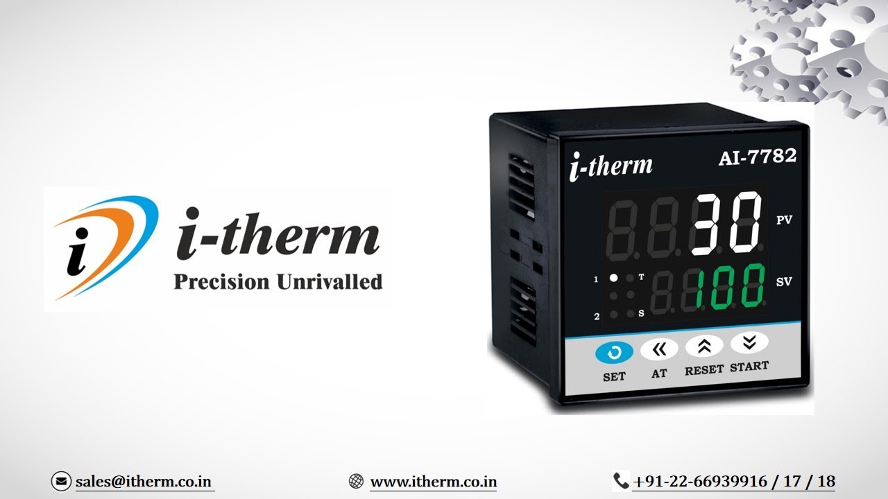 I therm AI 7782 Temperature Controller - YouTube