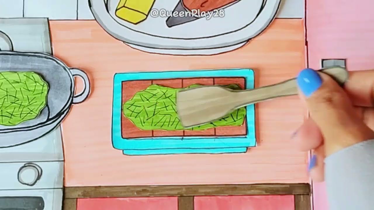 [👑Paper Diy 👑] Membuat Cokelat Dubai 🍫 | Making Dubai Chocolate ...