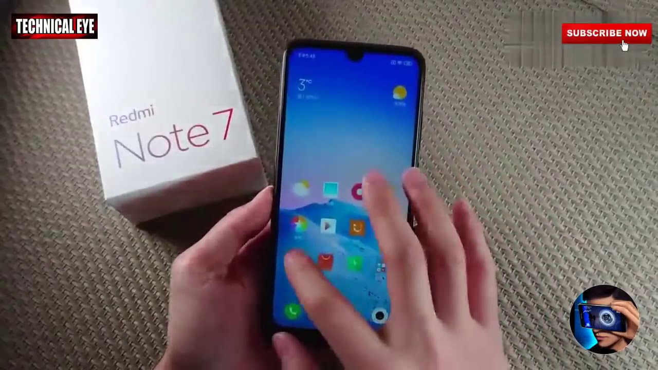 Redmi Note 7 unboxing India Unboxing & Hands On by Skyler Vlogs - YouTube