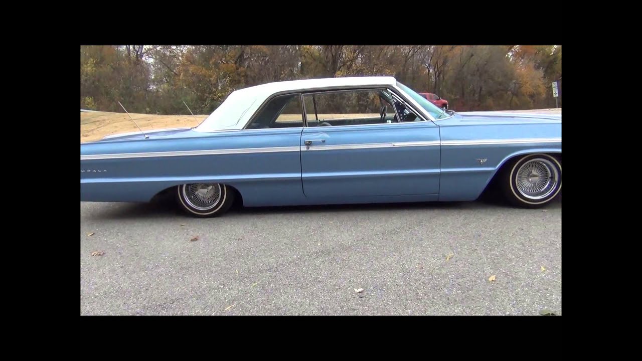 64 Impala SS with Air ride - YouTube