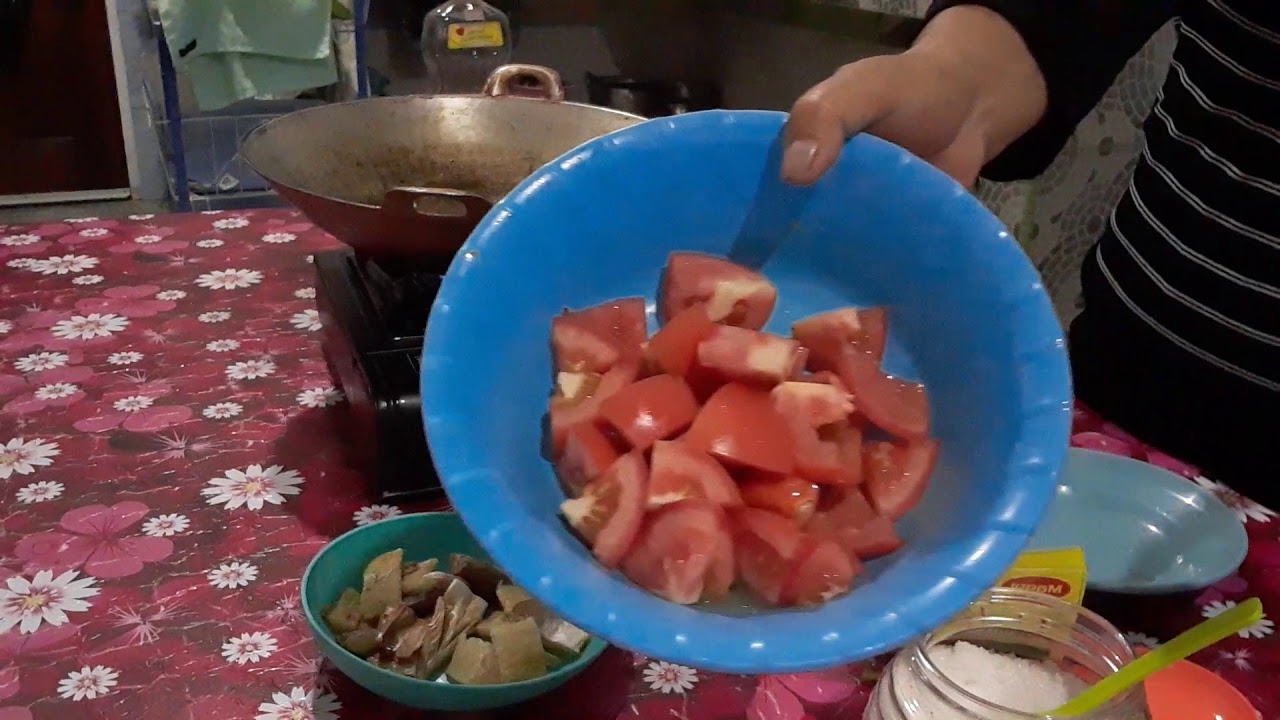 Ikan masin masak tomato fresh.. - YouTube